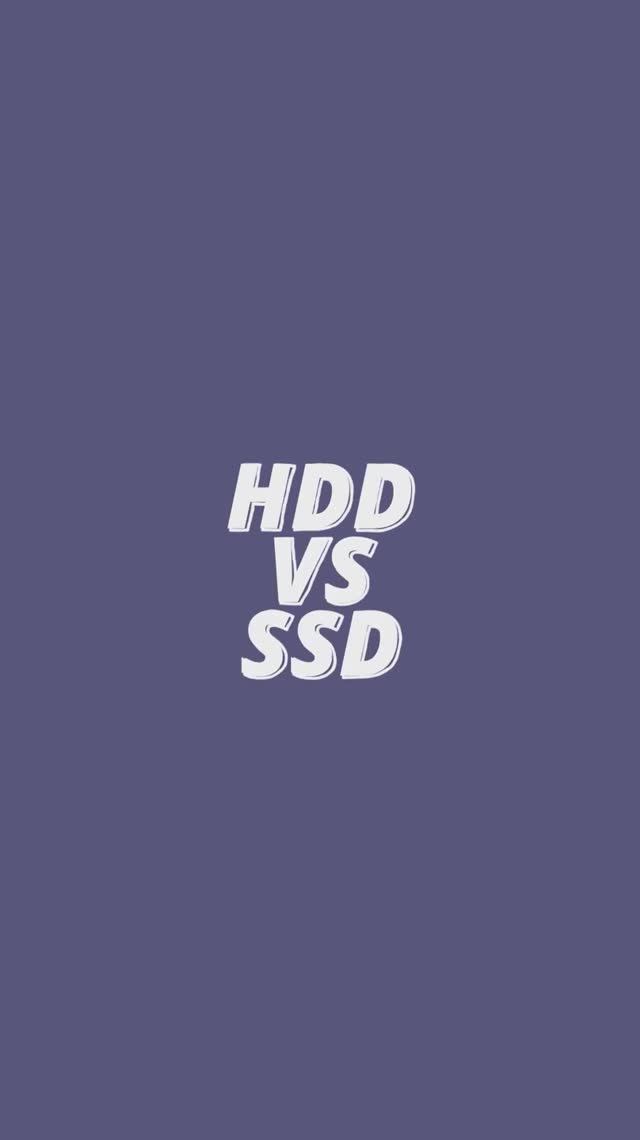 HDD vs SSD. Что лучше?
