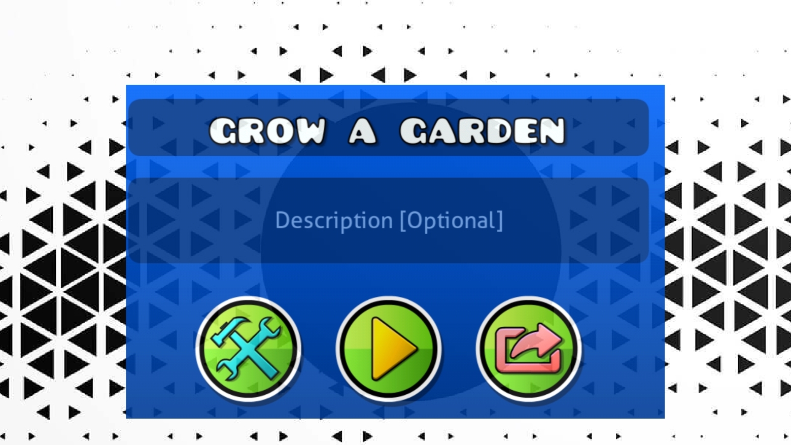 grow a garden в geometry dash 1/4