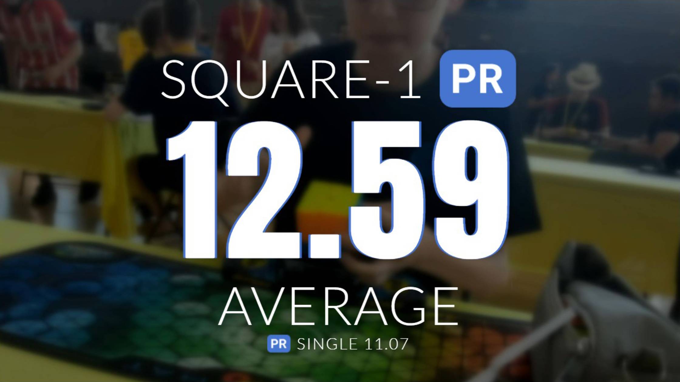 PR [12.59] Square-1 Average // Warm Up Portugalete 2024