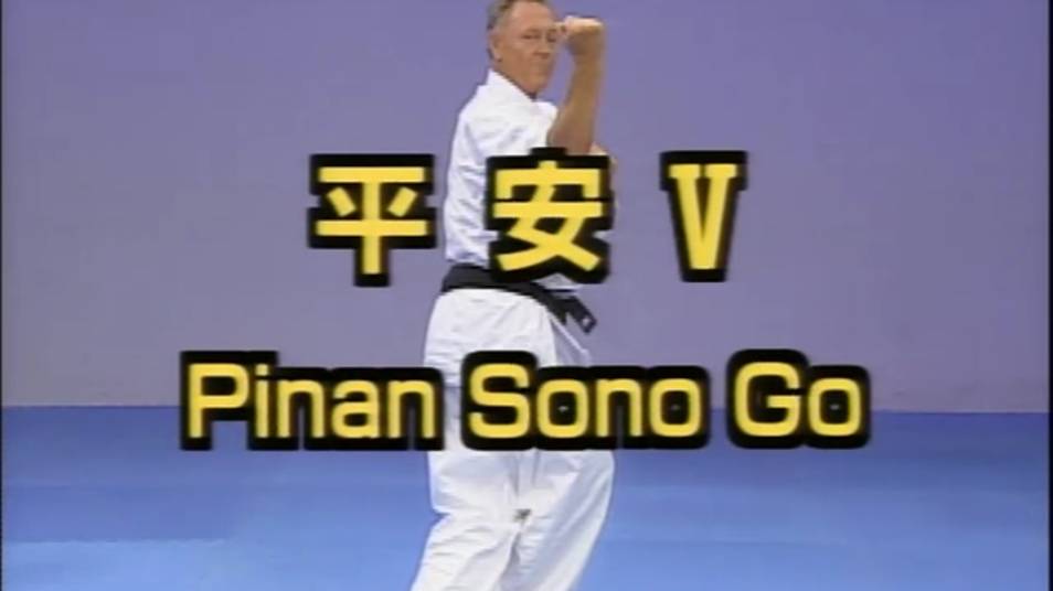 Пинан Соно Го - Ката Карате Кёкусинкай (Kata Pinan Sono Go - 平安五段) v.1