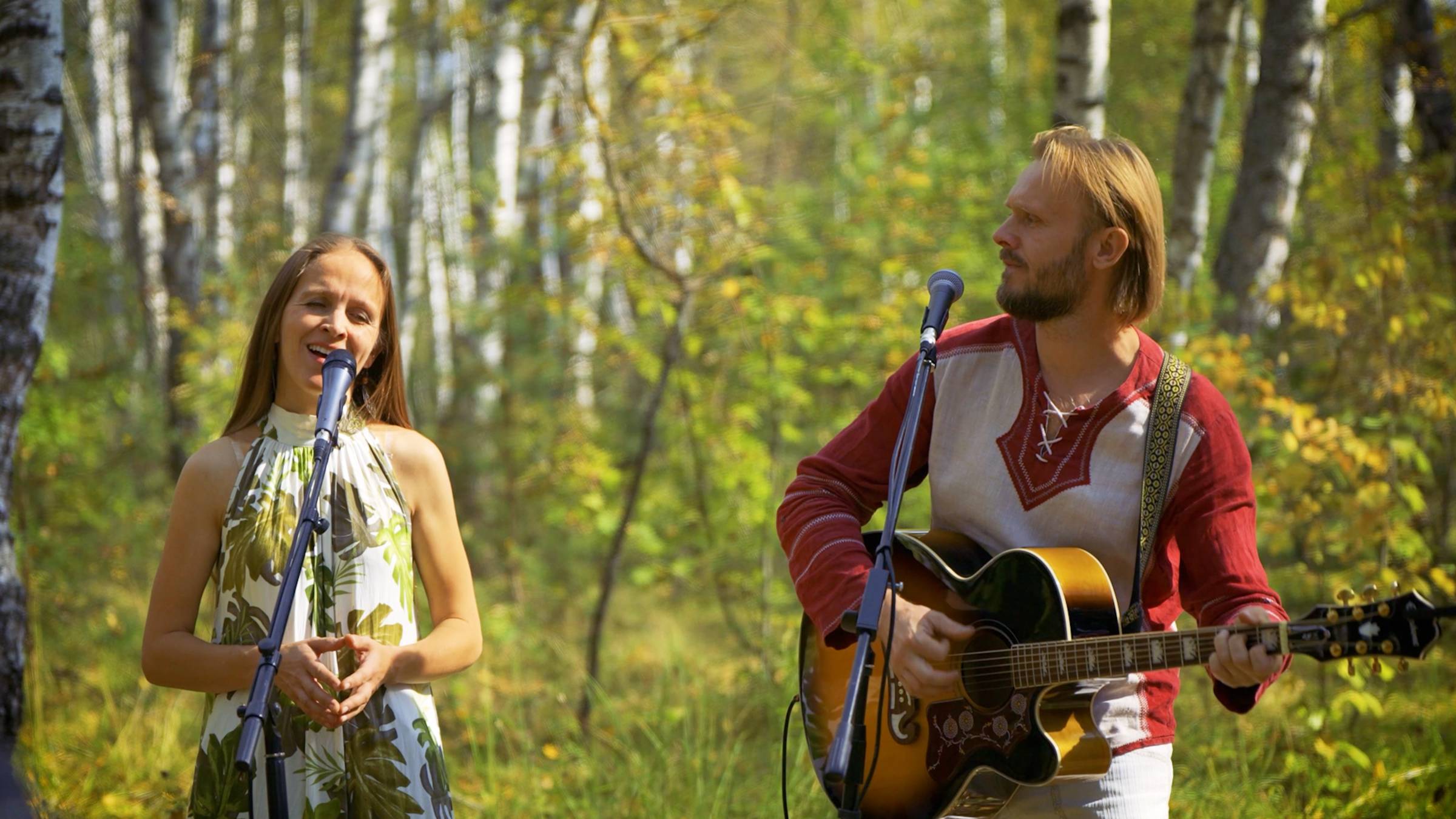 Красивая ПЕСНЯ для МУЖА  под гитару 🎸Душевно на природе❤️ Союз Шадровых