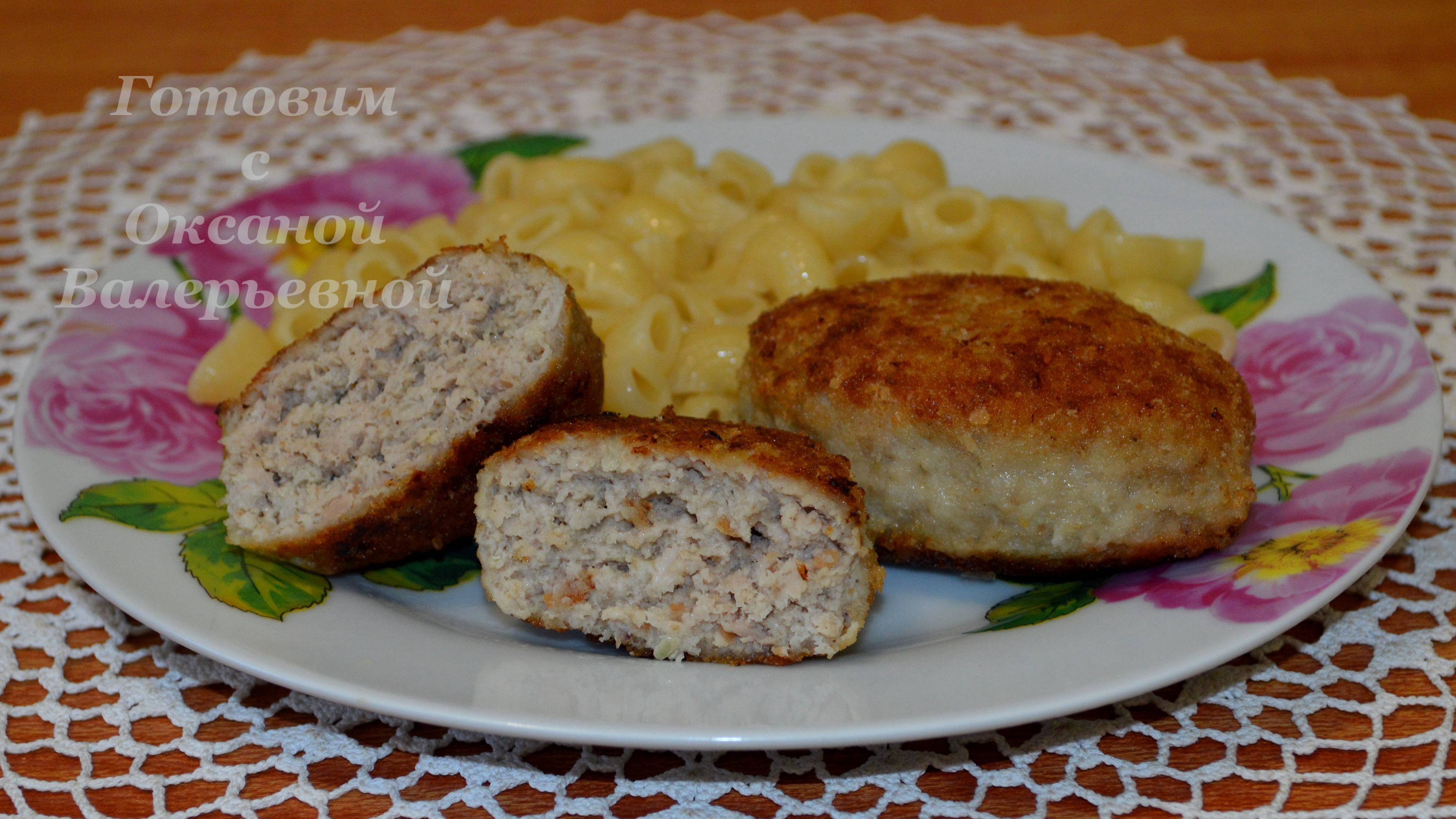 Котлеты из кролика. Готовим с Оксаной Валерьевной.