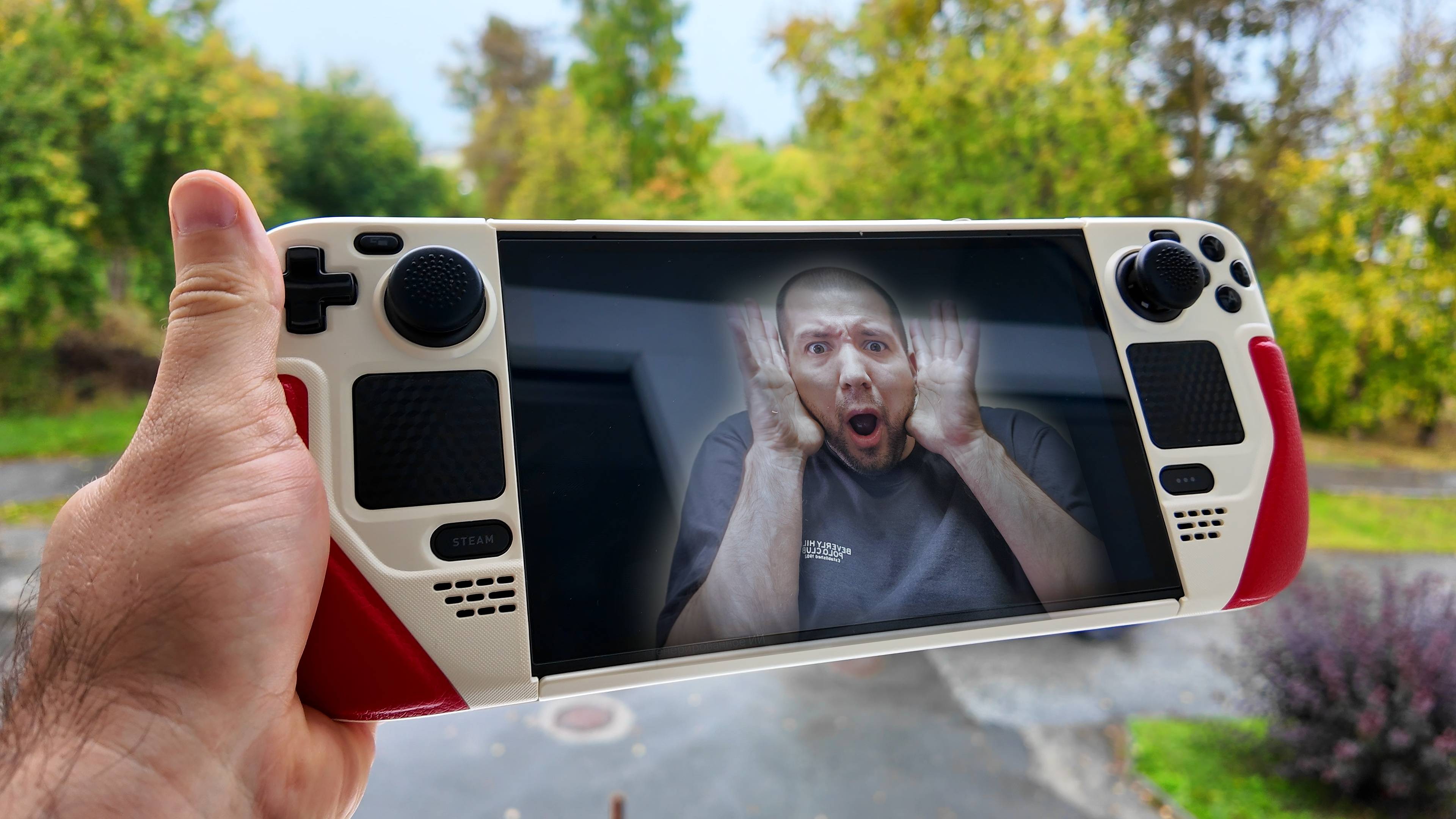 Стильный чехол для Steam Deck с подставкой