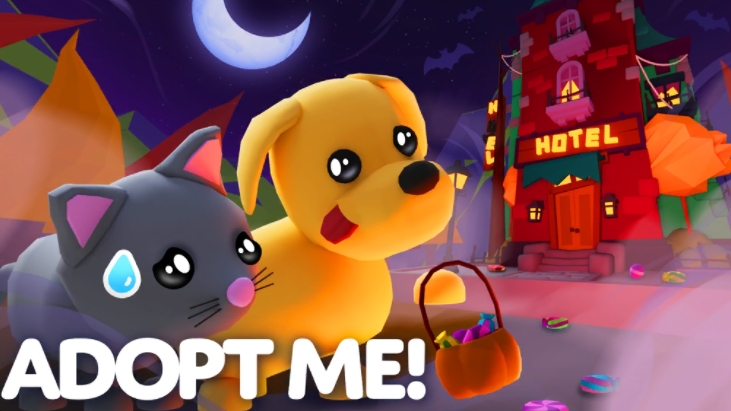 Подготовка Adopt me к хеллуину!?🕸️Новая мебель и дом!?