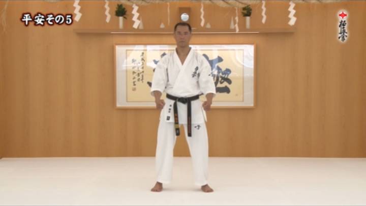 Пинан Соно Го - Ката Карате Кёкусинкай (Kata Pinan Sono Go - 平安五段) v.4