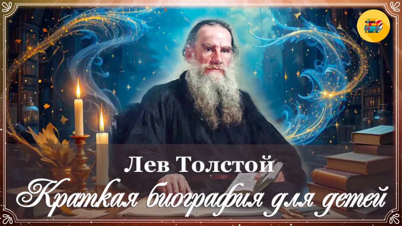 📜 Лев Толстой | Краткая биография для детей
