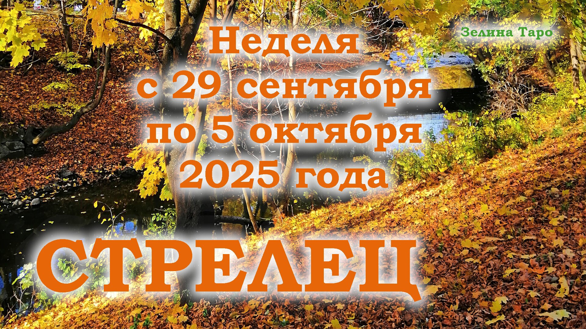 СТРЕЛЕЦ | ТАРО прогноз на неделю с 29 сентября по 5 октября 2025 года