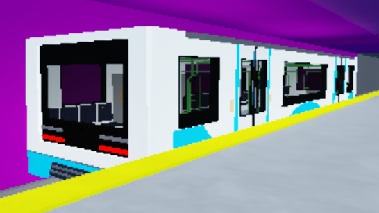 Robloxan Automatic Subway 1 - New Purple Line (Another game)