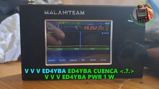 24.08.2025 10:01UTC, [10m, bcn, qrp], ED4YBA, Cuenca, Испания, 28263кГц, IN80WC, 3425км, 1Ватт