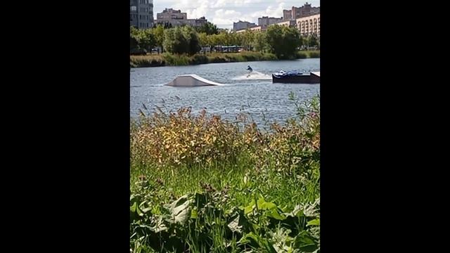 Вейкбординг в Санкт-Петербурге Wakeboarding in St. Petersburg