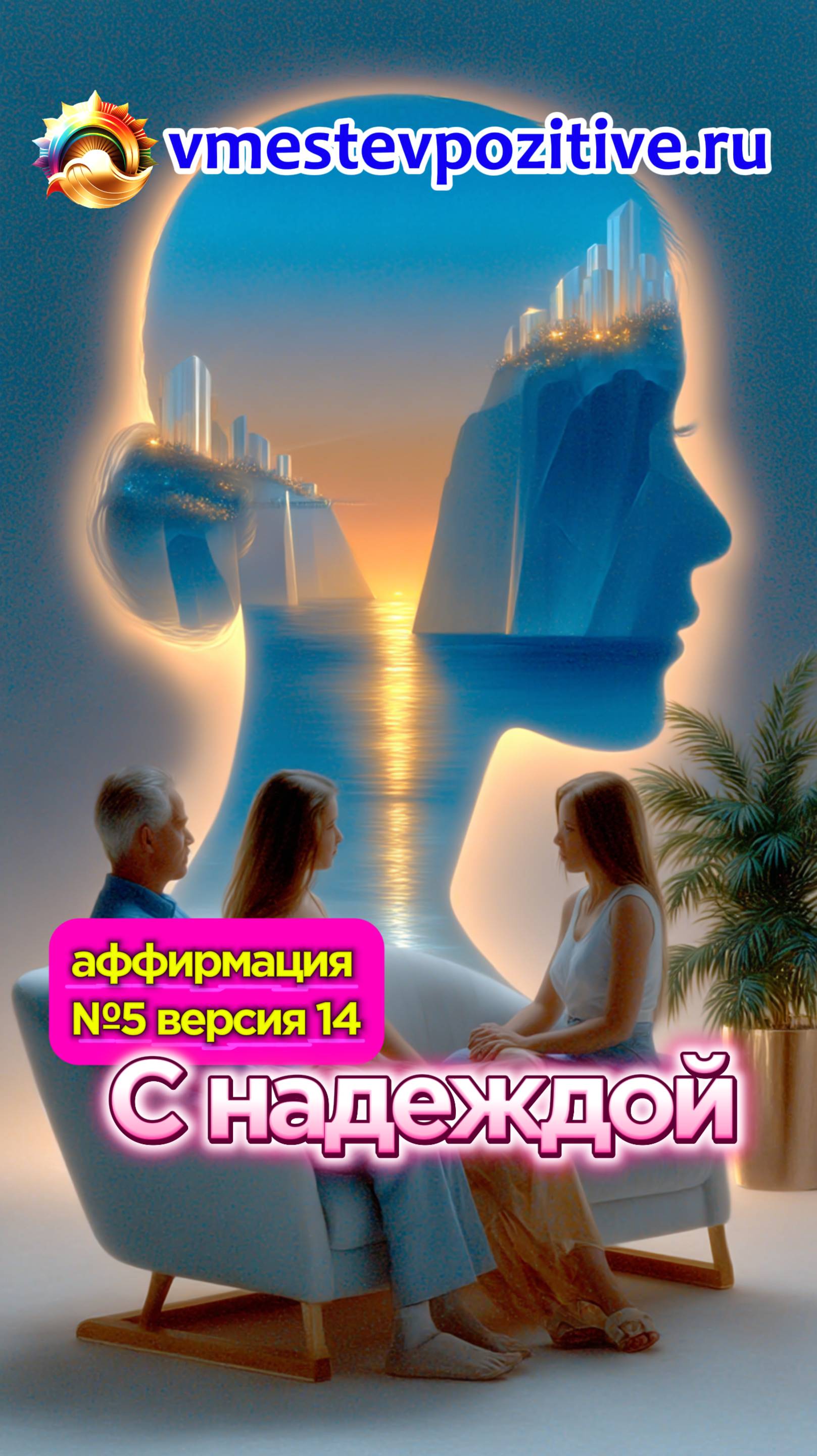 Affirmation. Female. №5. С надеждою (v14)