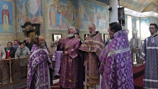 Величание Кресту 27.09.2025