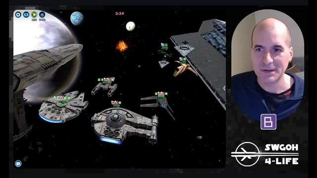 Флот - Пучина+Изгой-один(3*) против Палача и Левиафана