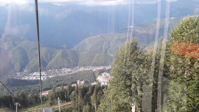 Красная поляна. Крутой курорт в горах города Сочи. Любимое место отдыха детей и взрослых.