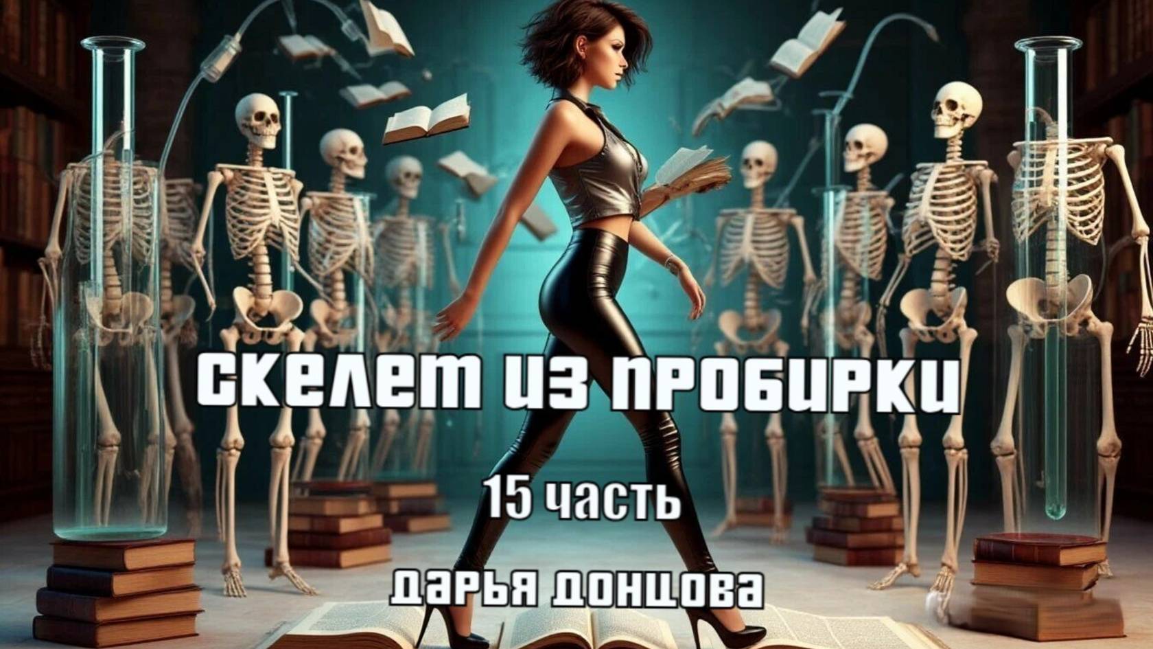 "Скелет из пробирки". Дарья Донцова. 15 часть. Аудиокнига.