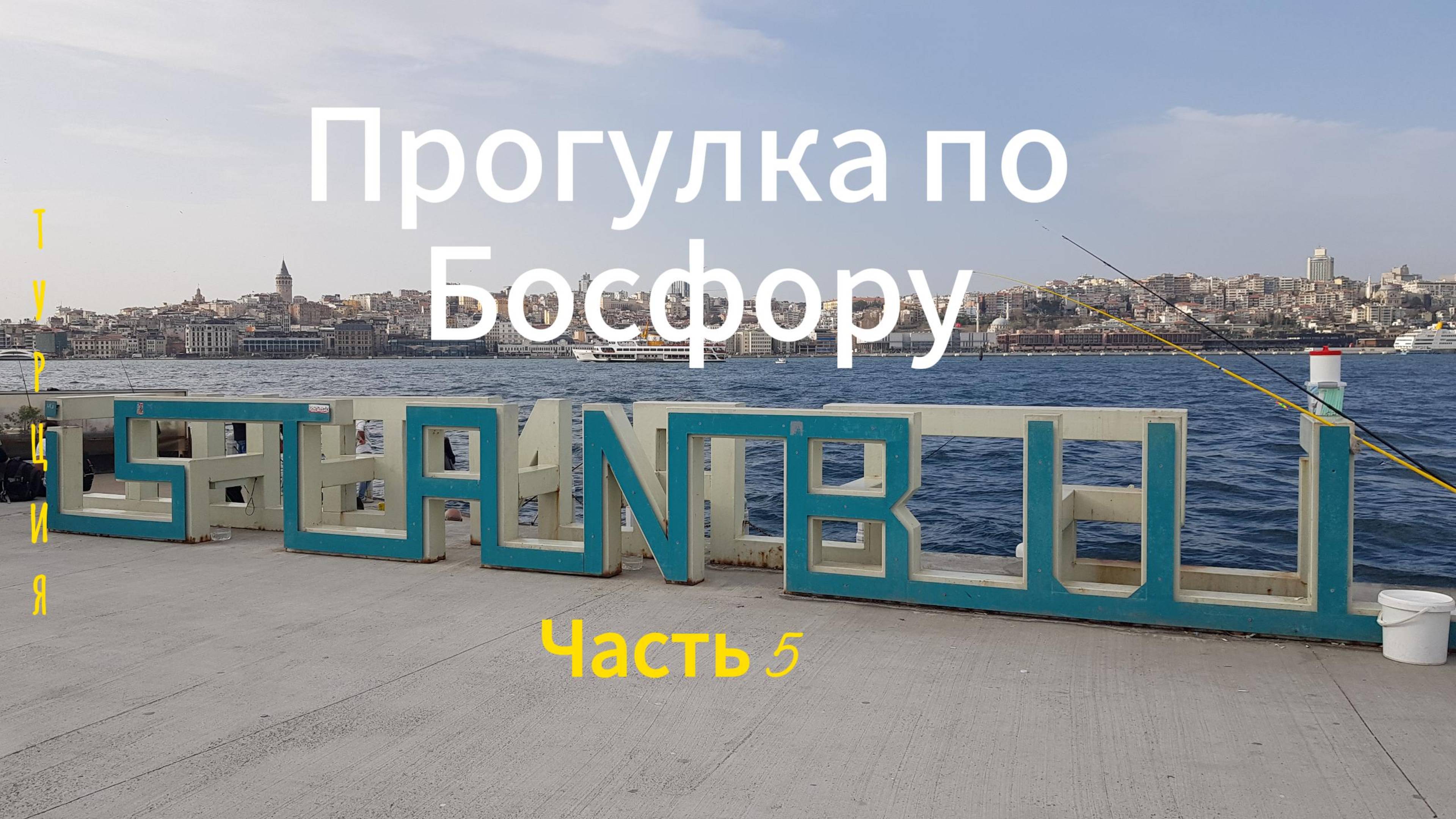 СТАМБУЛ. БОСФОР. ЕГИПЕТСКИЙ БАЗАР. Часть 5