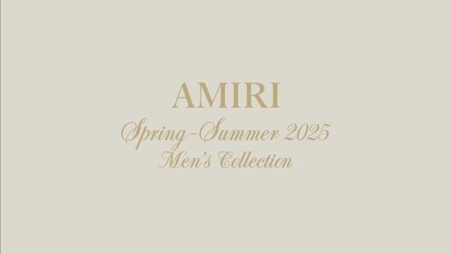 Показ мужской коллекции Amiri весна-лето 2025
