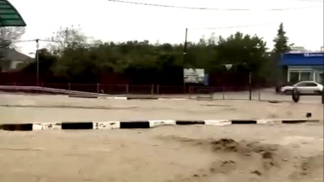 Наводнение в Адлерском районе Сочи