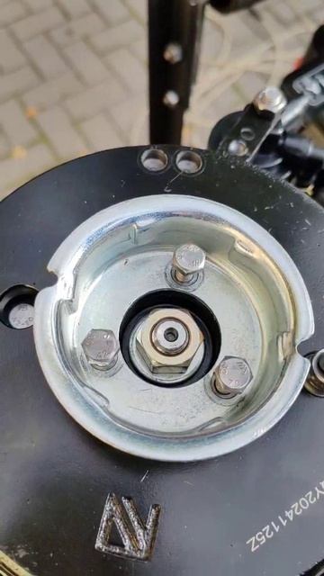 Как снять маховик с Hangkai 9.8 без съёмника