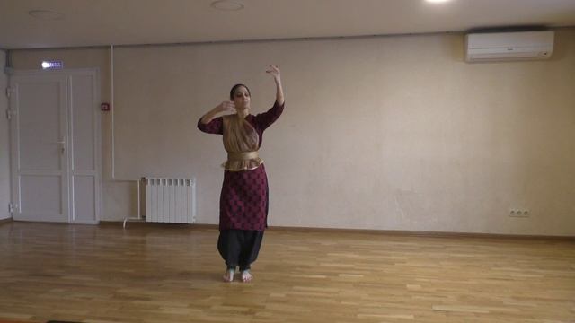 Дурга Стути | Катхак | КРИСТИНА КОРСУКОВА | Экзамен на 3-м курсе | Центр ТАРАНГ | Москва