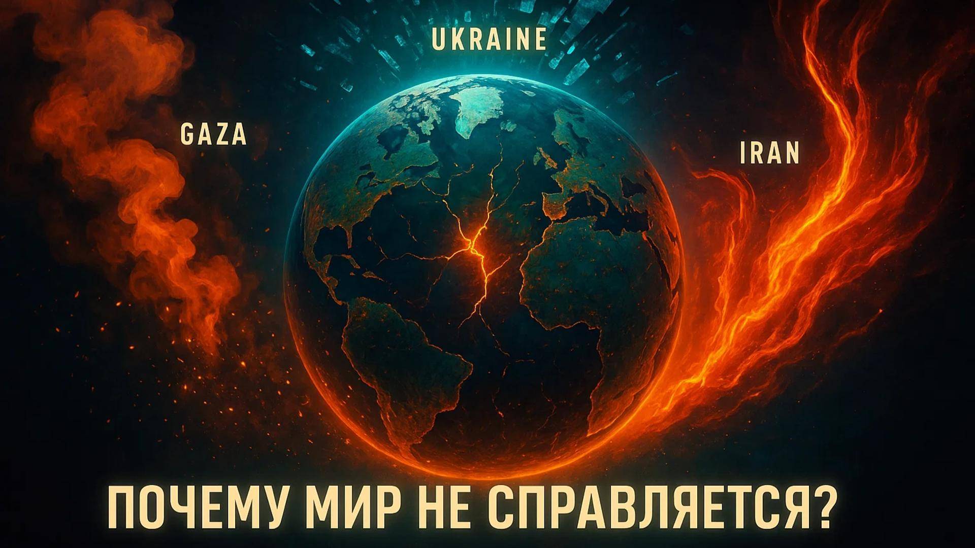 🔥 Точка кипения: Как Газa, Иран и Украина меняют карту мира