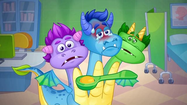 Кот Пломбир, про больницу, детский мультфильм.