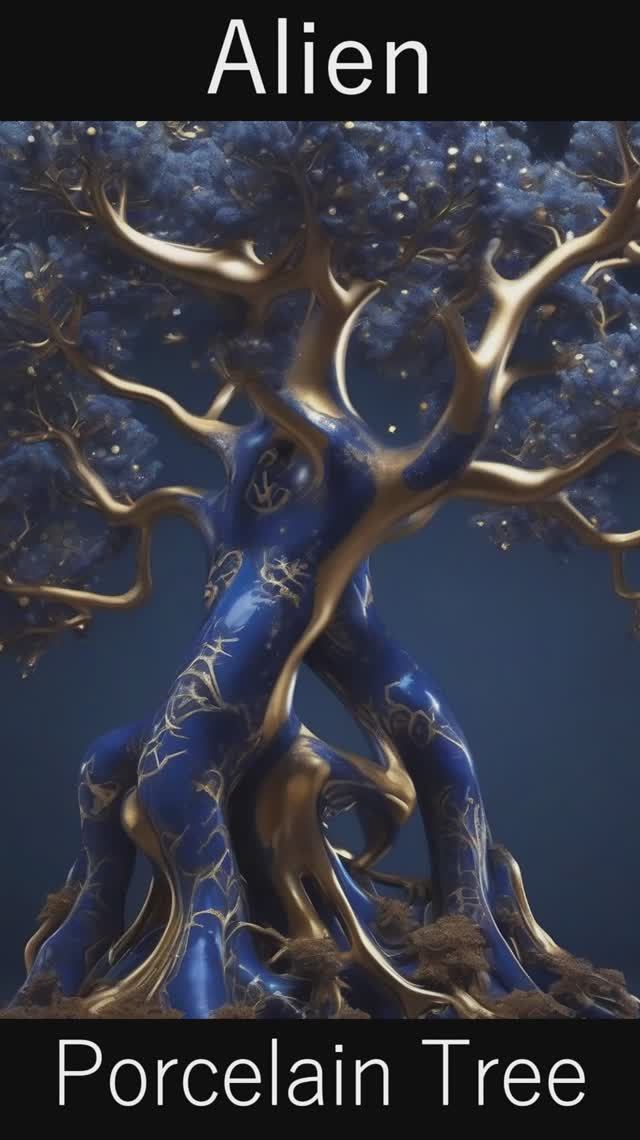 Фарфоровые деревья 🌳 Искусство и интерьер