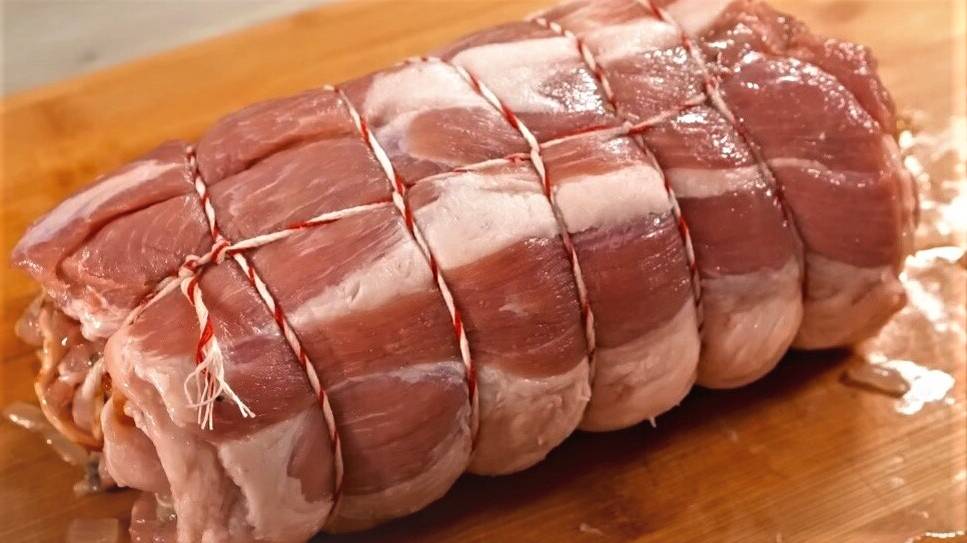 🍖Свиной рулет в вакууме/Сочный рулет из подчеревка, пашины или брюшины: готовим методом су-вид🥩