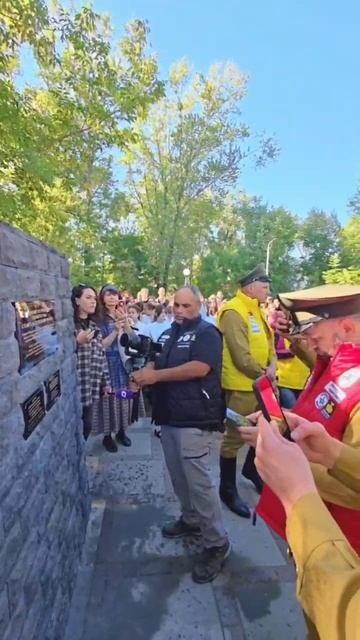 Открытие и освящение памятника В.К. Арсеньеву в парке пгт. Кавалерово