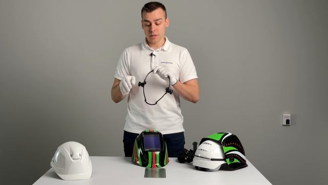 Адаптер на каску для сварочных щитков