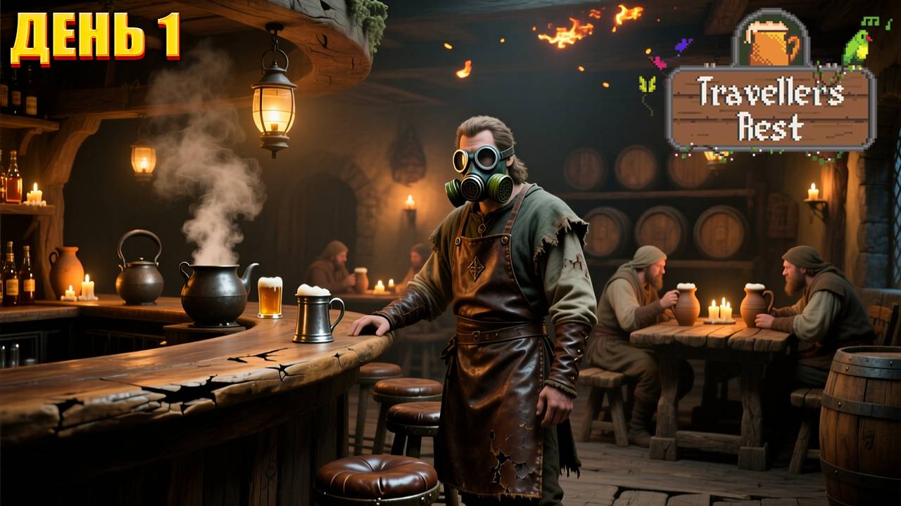 Варим ПИВО | Travellers Rest | День 1