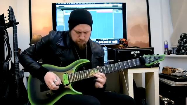 _The Watcher_ Andy James demoing the Kiesel Polarity active coil split pickups