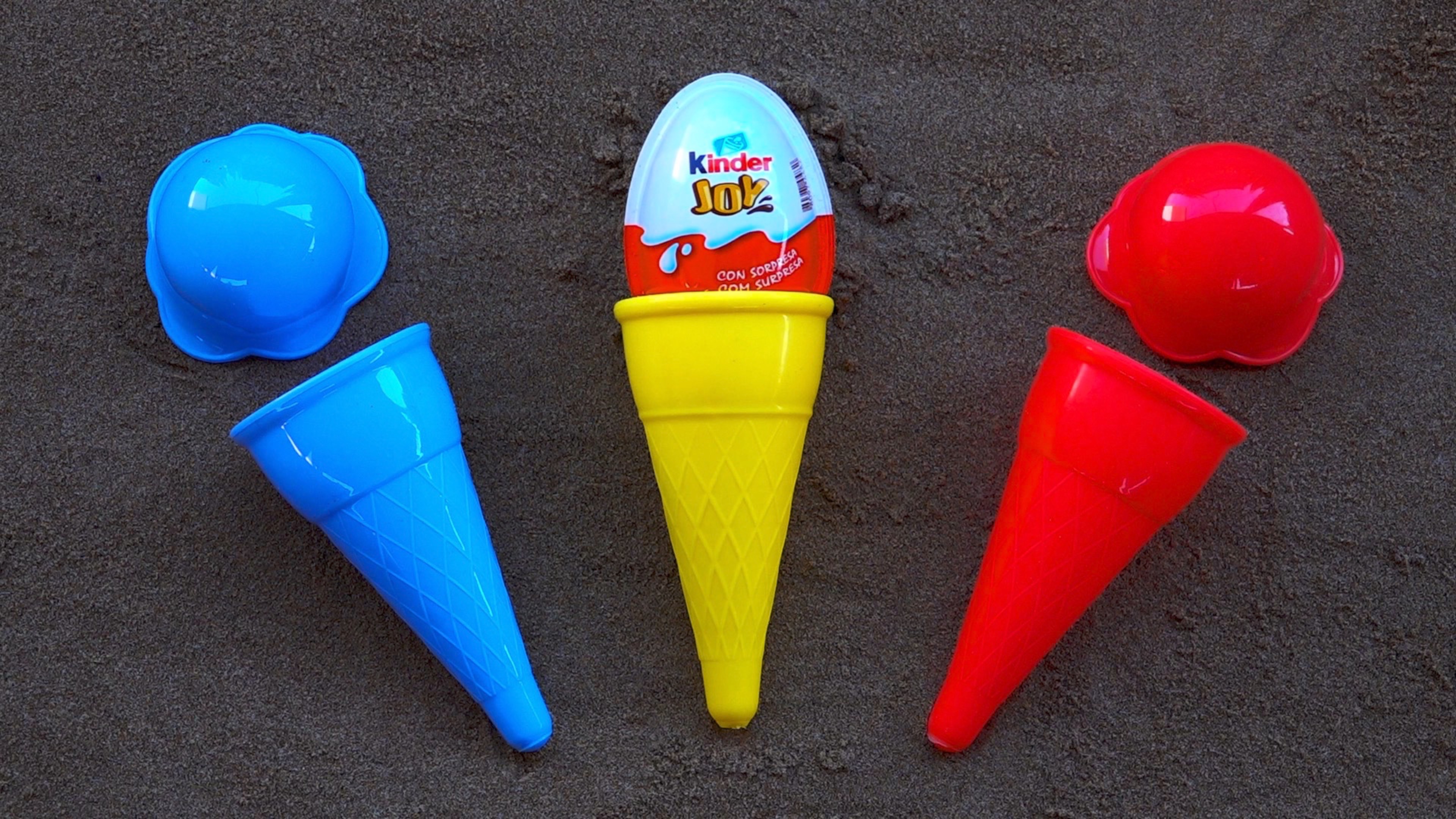 Учим Цвета и Цифры | Мороженое и  Игрушка Сюрприз Яйцо | Мультик для Малышей | Детские  Песенки