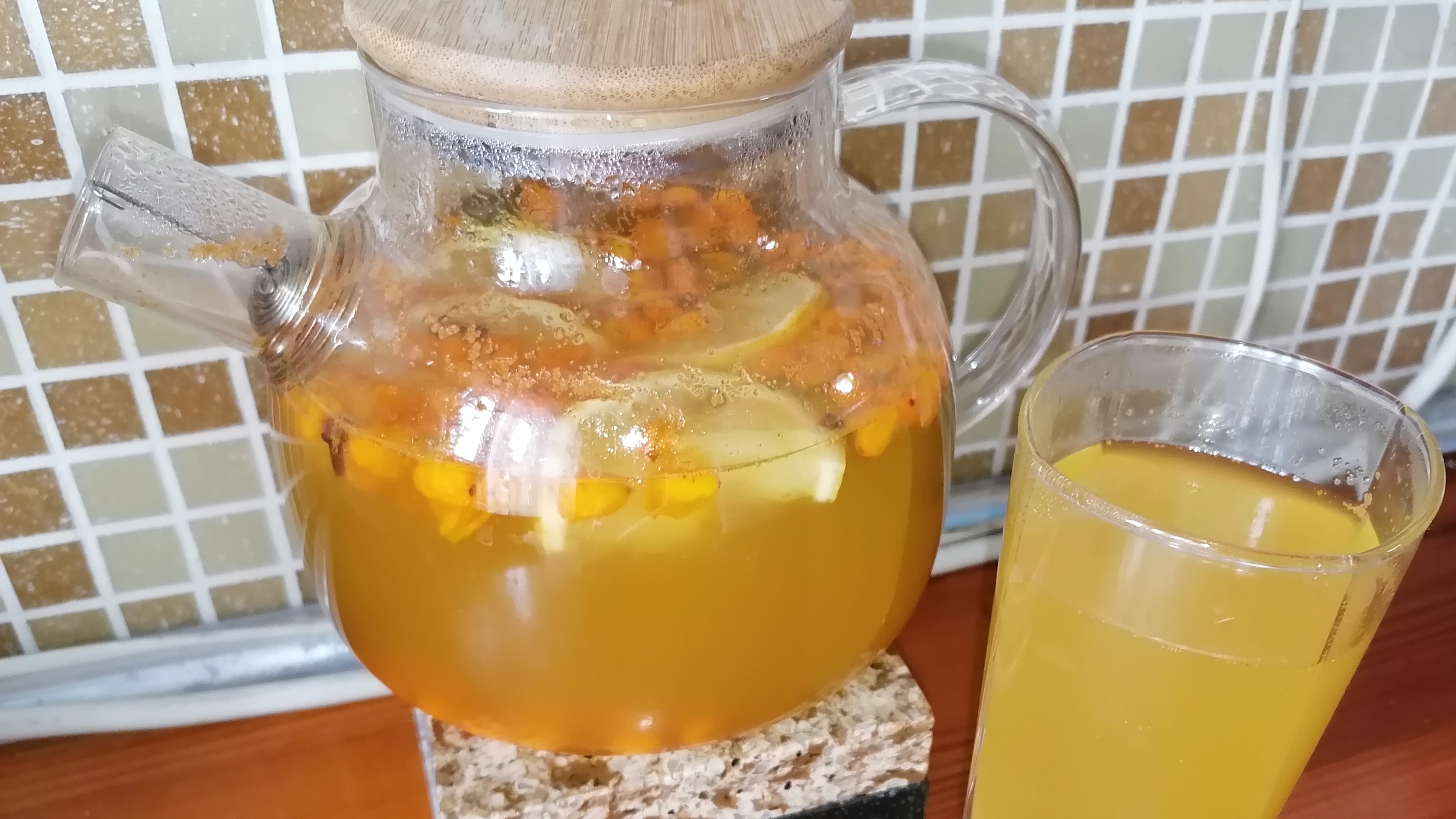 Согревающий облепиховый чай / Рецепт чая из облепихи / Вкусно полезно