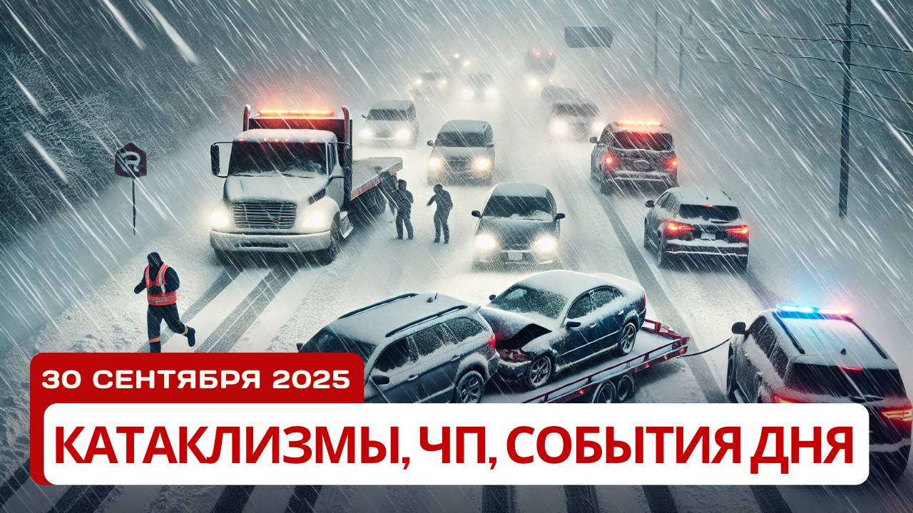 Новости Сегодня 30.09.2025 - ЧП, Катаклизмы, События Дня Москва, Китай Индия США Европа
