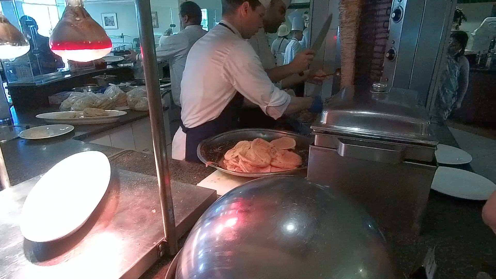 ЕГИПЕТ-2023. Отель " Naama Bay Promenade Beach". Обед в отеле.