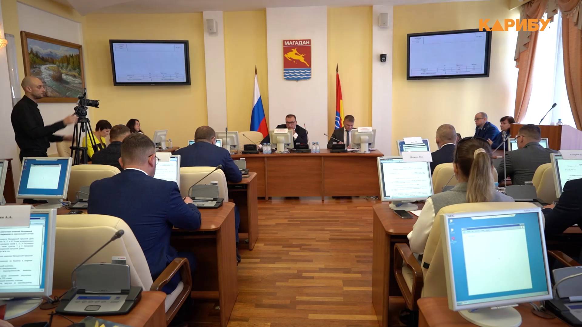 В Магаданской городской Думе прошло первое заседание VIII созыва