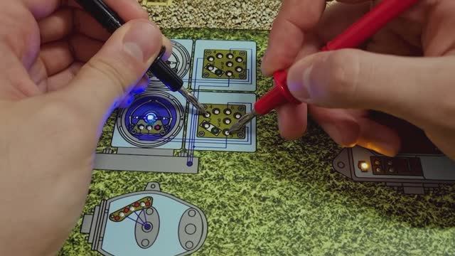 Измерительный обучающий стенд напольного оборудования устройств СЦБ