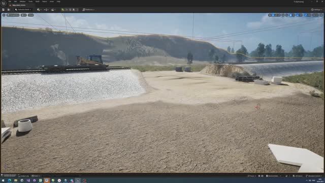 Пилотная разработка 3D тренажер по укладке водопропускных труб