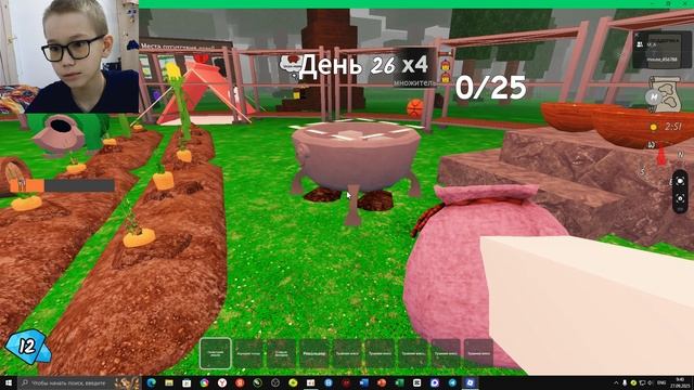 ПОЛНОСТЬЮ (не полностью) ПРОШЁЛ ЛЕС!!! - роблокс - "99 ночей в лесу"