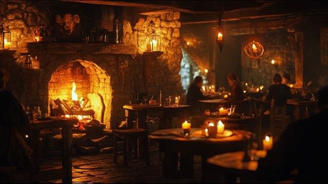 Выступление - Ритмичная музыка бардской таверны, фоновая музыка таверны для отдых