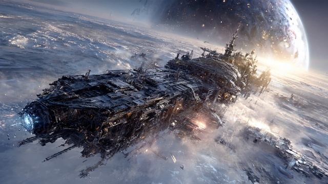 Wandering Fortress ｜ Epic Cinematic Sci Fi Soundscape for Thinking