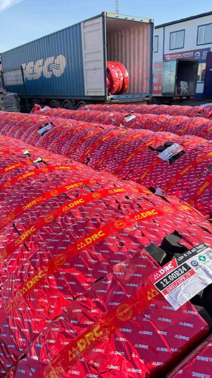 Поступление шин 12.00R24 DRC D931