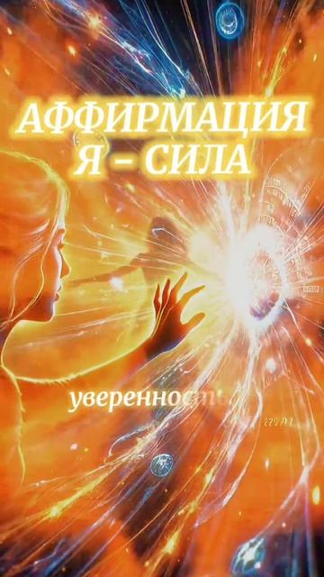 Аффирмация Я-сила!