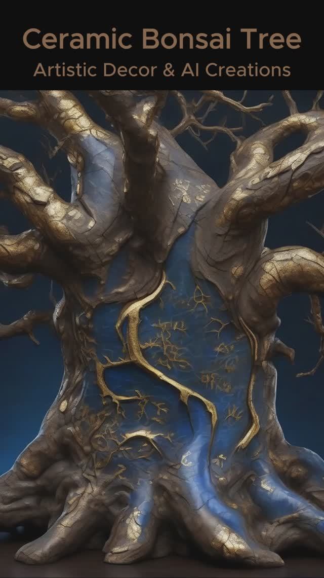 Фарфоровый бонсай • Искусство и вдохновение