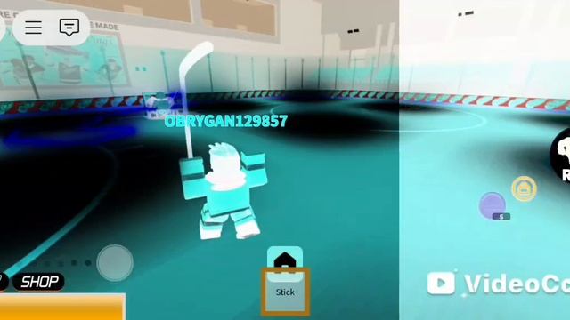 играю в хоккей маднес в Roblox ч 2
