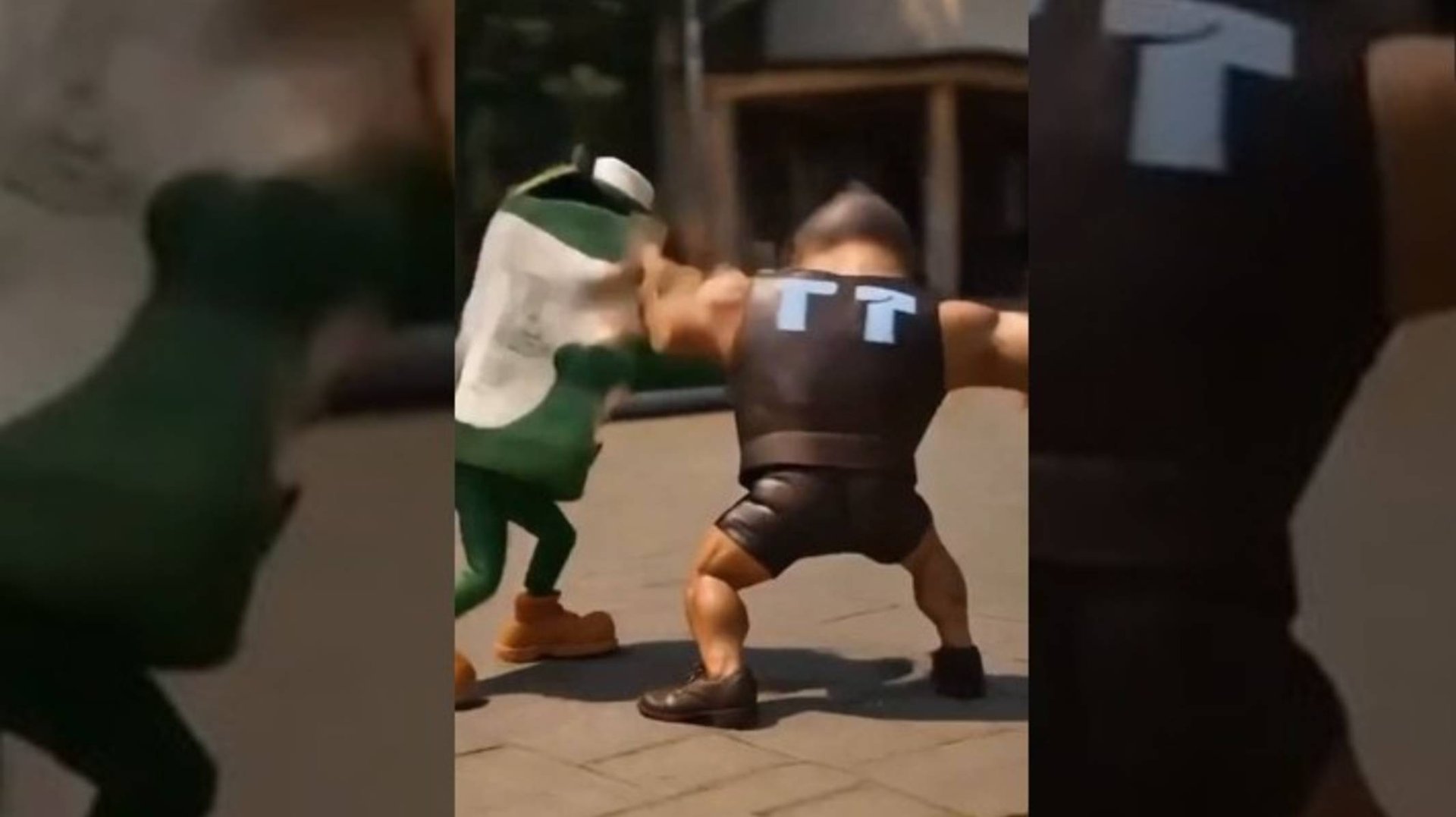 Битва за окрошку 💥 Сгенерировано нейросетью