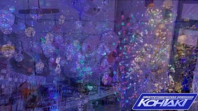 Гирлянды и новогодние украшения в Армавире (6)