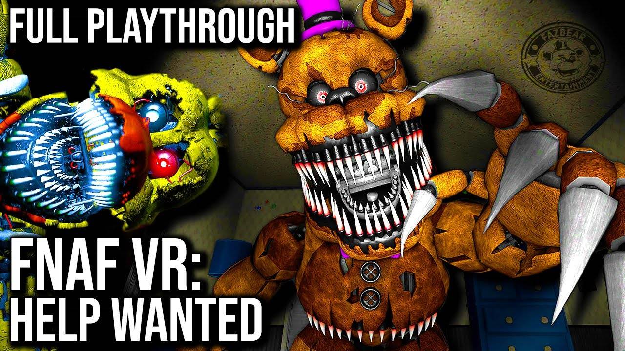 FNAF VR Help Wanted / ПОЛНОЕ ПРОХОЖДЕНИЕ