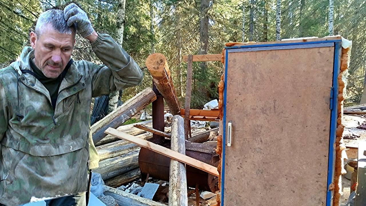 Ремонт избы. Когда что-то пошло не так. Гон лося